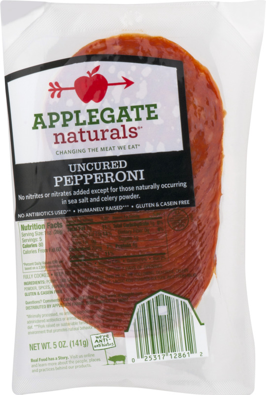 Applegate Naturals Pepperoni Uncured Applegate Naturals(25317128612 ...