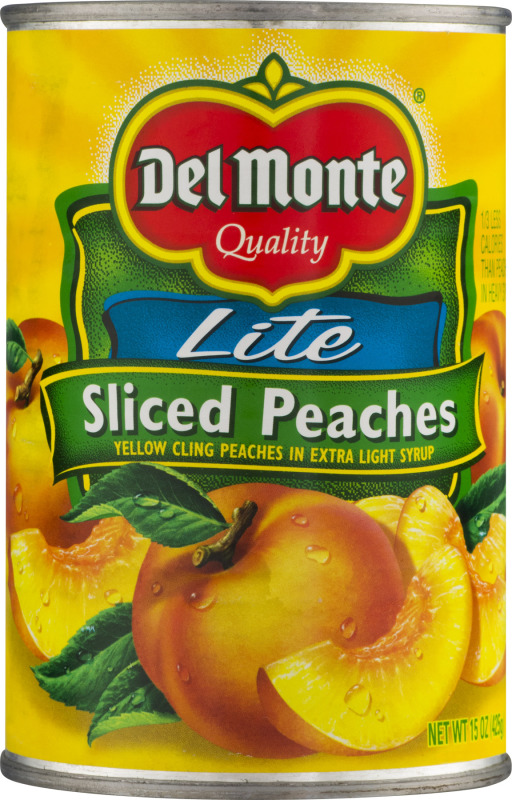 Del Monte Lite Sliced Peaches Del Monte(24000167198): customers reviews ...