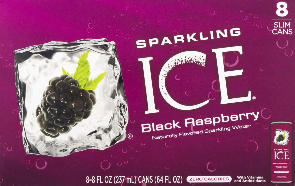 Sparkling Ice Black Raspberry - 8 PK Sparkling Ice(16571951634 ...