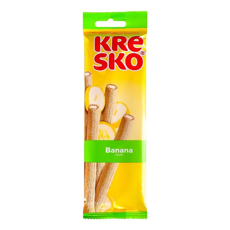 Печиво АВК Kresko хрусткі трубочки банановий смак(4823105810307 ...