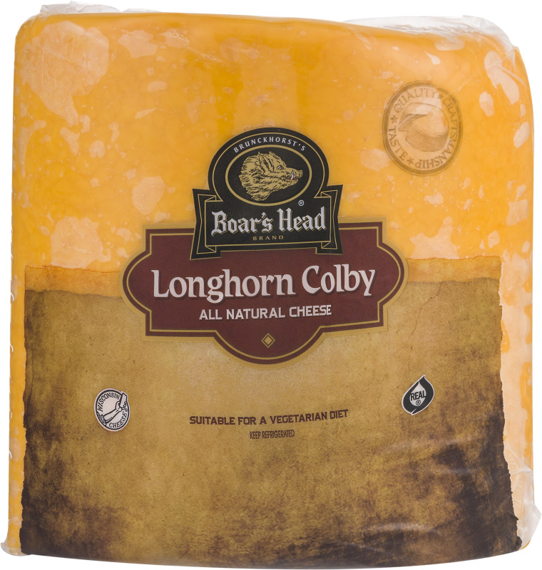 Boar's Head Longhorn Colby Cheese Boar's Head(208466400000): customers ...