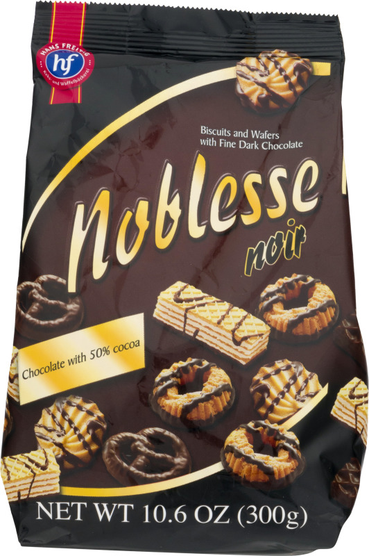 Noblesse Noir Biscuits And Wafers With Fine Dark Chocolate Noblesse ...