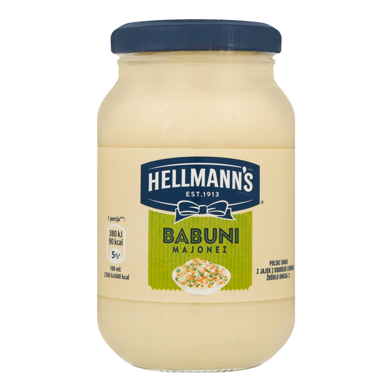 Майонез 65% Babuni Hellmann's с/б 225мл Hellmann's(8718114892818 ...