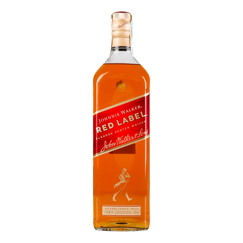Виски 1л 40% Red Label Johnnie Walker бут Johnnie Walker(5000267013602 ...