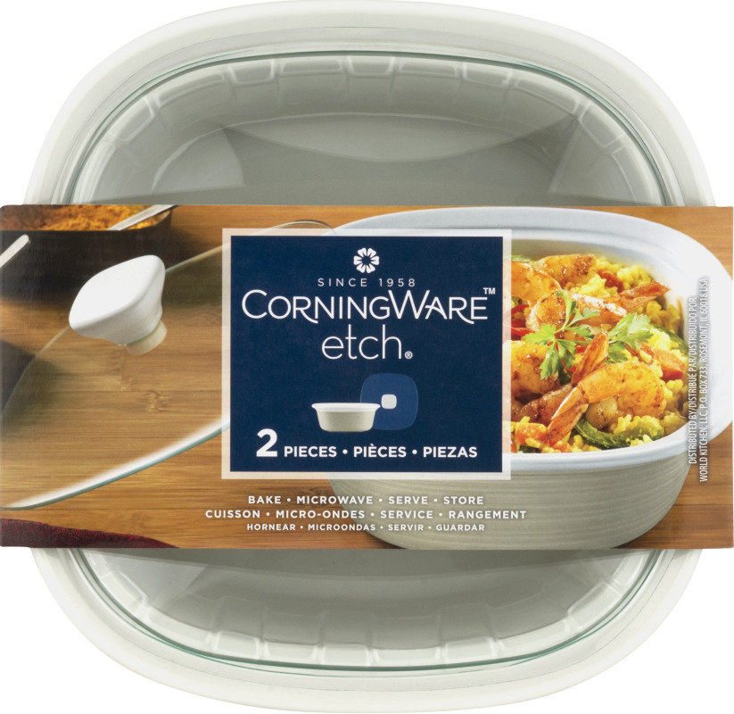CorningWare Etch Square Baker With Glass Lid - 2 PC CorningWare ...