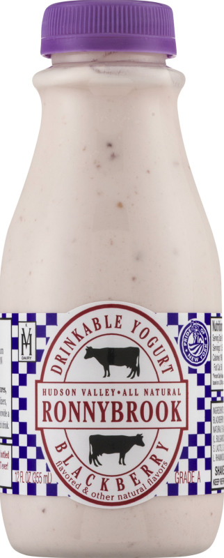 Ronnybrook Farm Drinkable Yogurt Blackberry Ronnybrook(746104140135 ...