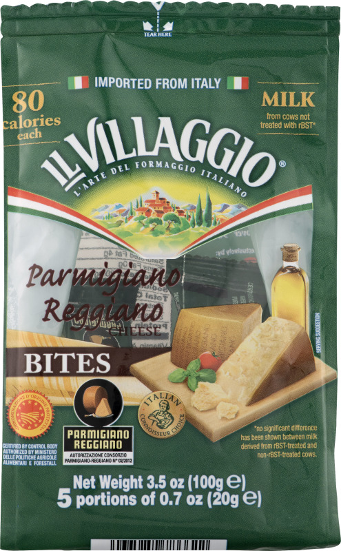 Il Villaggio Parmigiano Reggiano Cheese Bites - 5 CT Il Villaggio ...