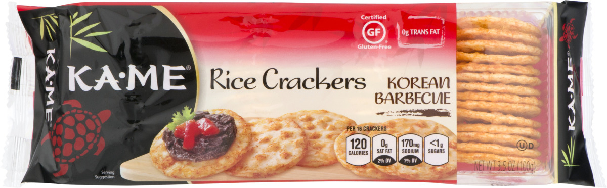 Ka-Me Rice Crackers Korean Barbecue KA-ME(70844001112): customers ...