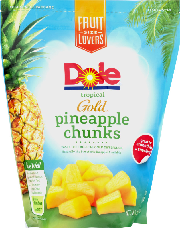 Dole Tropical Gold Pineapple Chunks Dole(71202285342): customers ...