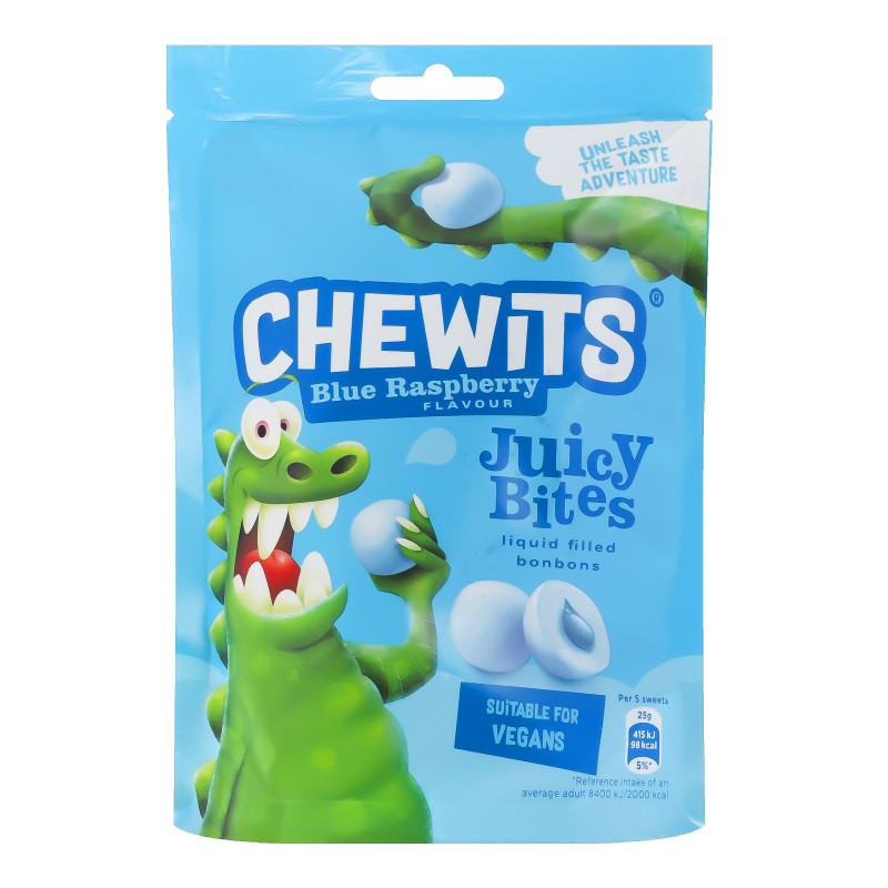 Конфеты жевательные Blue Raspberry Juicy Bites Chewits д/п 115г Chewits ...