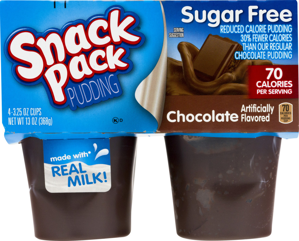 Snack Pack Pudding Nutrition Label
