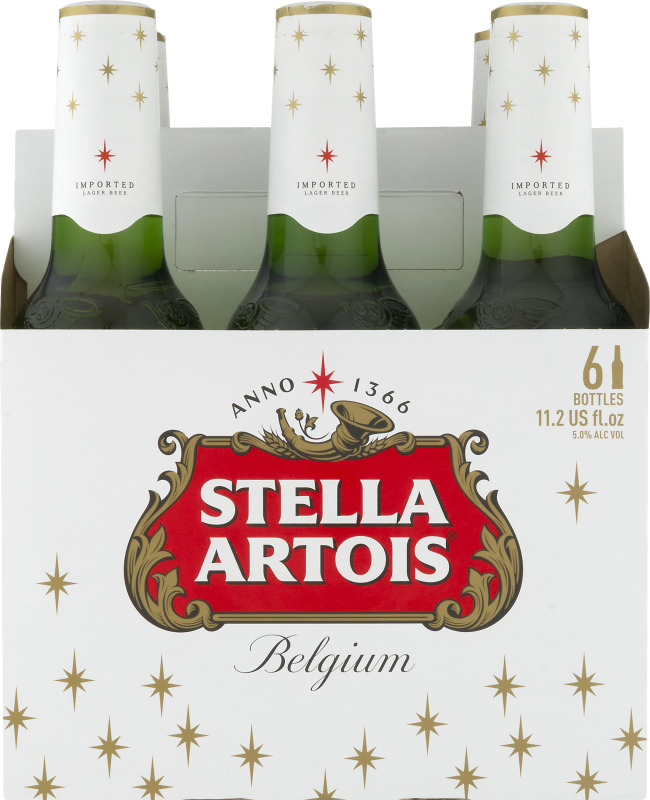 Stella Artois Bottles - 6 PK Stella Artois(786150000014): customers ...