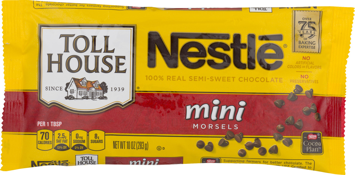Nestle Toll House Semi-Sweet Chocolate Mini Morsels Nestle Toll House ...