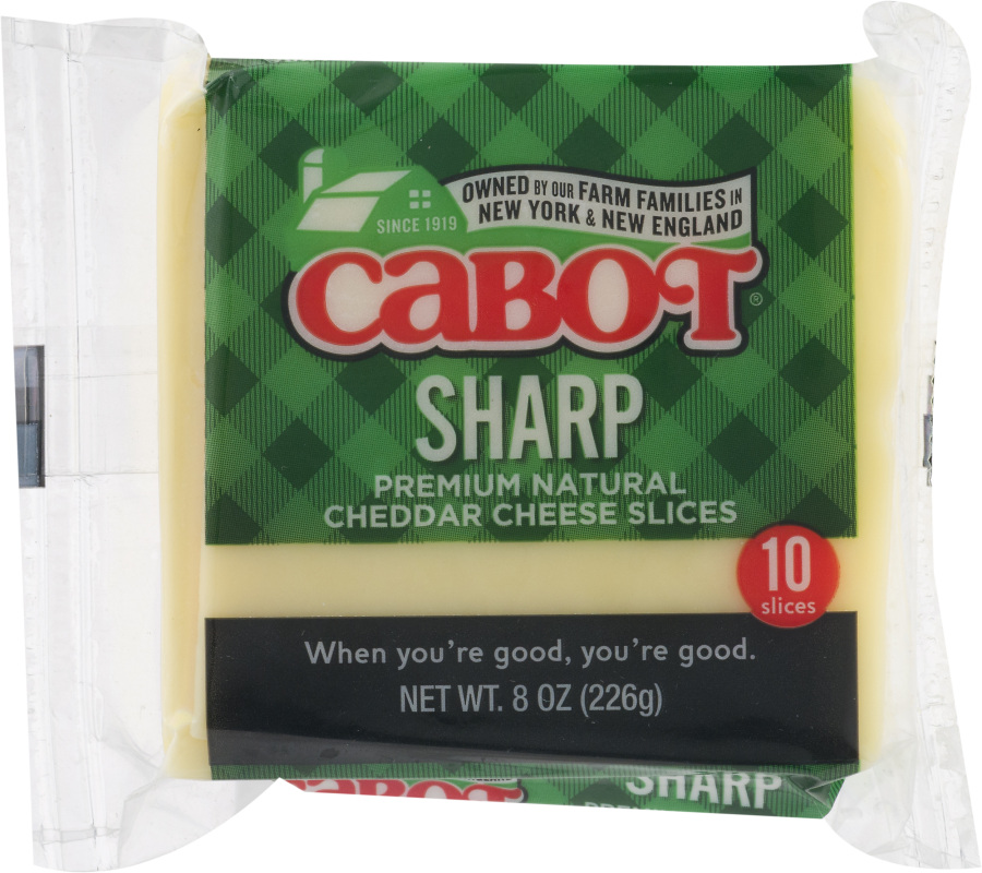 Cabot Sharp Cheddar Cheese Slices - 10 CT Cabot(78354714942): customers ...