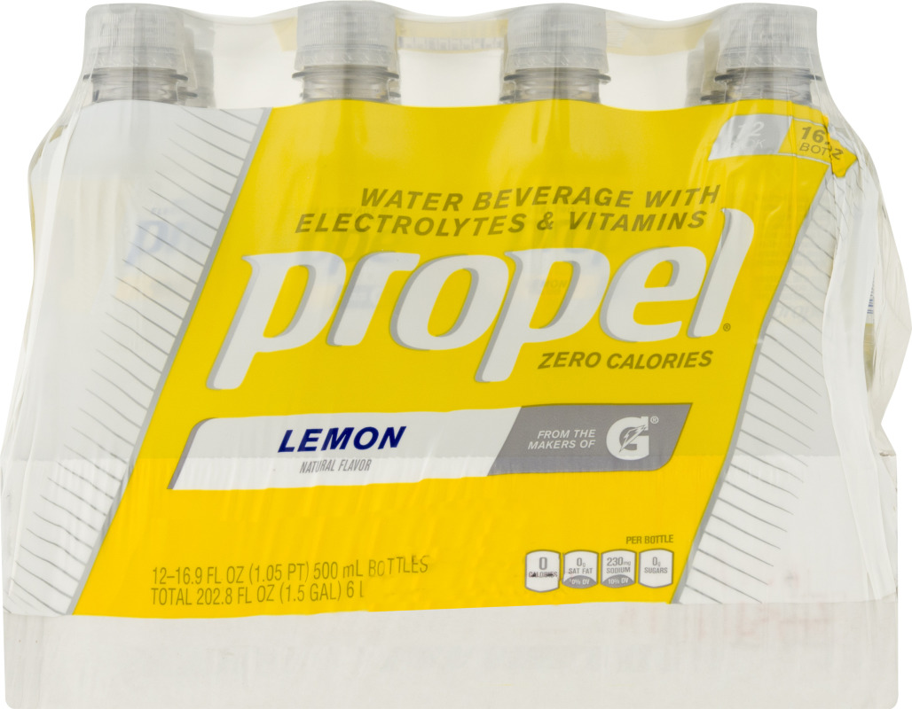 Propel Zero Water Beverage Lemon - 12 PK Propel(52000512328): customers ...