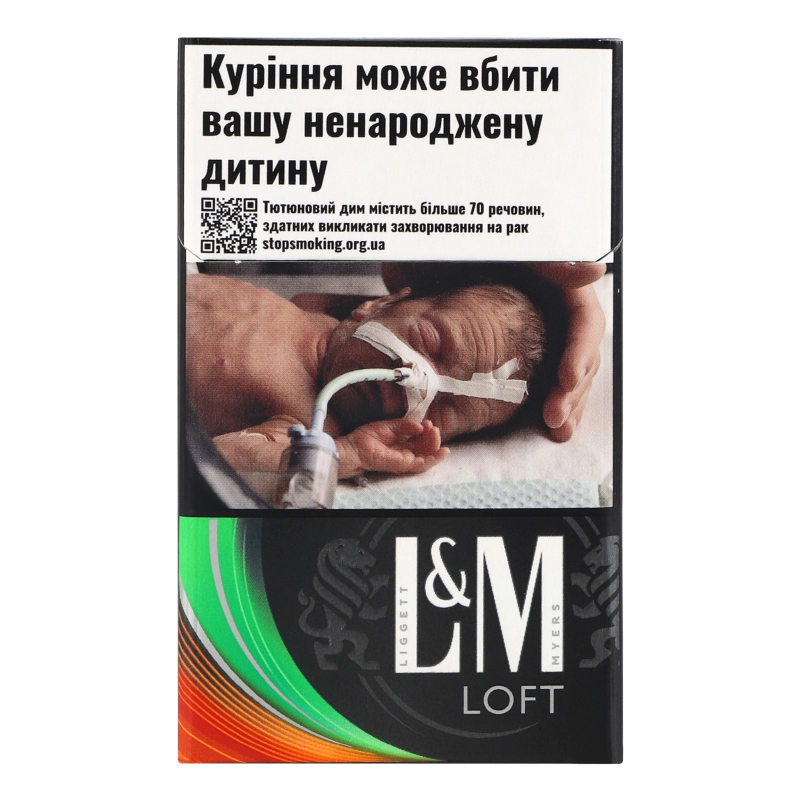 Сигареты с фильтром L&M Loft Splash 20шт L&M(4823003216003): купить в ...