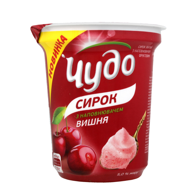Творожок 5% Вишня Чудо ст 230г Чудо(4823061321558): купить в интернет ...