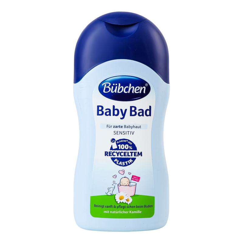 Средство для купания младенцев с экстрактом ромашки и протеинами пшеницы Bubchen 400мл Bubchen ...