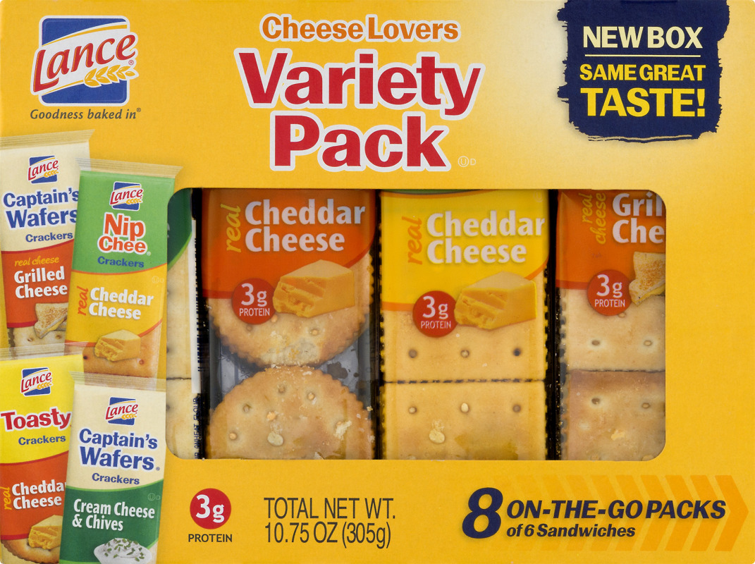 Lance Cheese Lovers Variety Pack - 8 PK Lance(76410901930): customers ...
