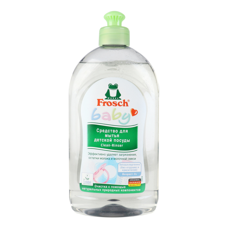Засіб Frosh Baby д/миття дитячого посуду 500мл х8 Frosch 4001499908347 ...