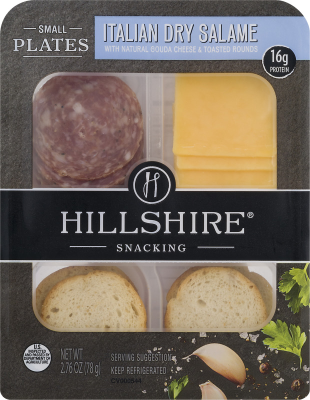 Hillshire Snacking Small Plates Italian Dry Salame Hillshire Snacking ...