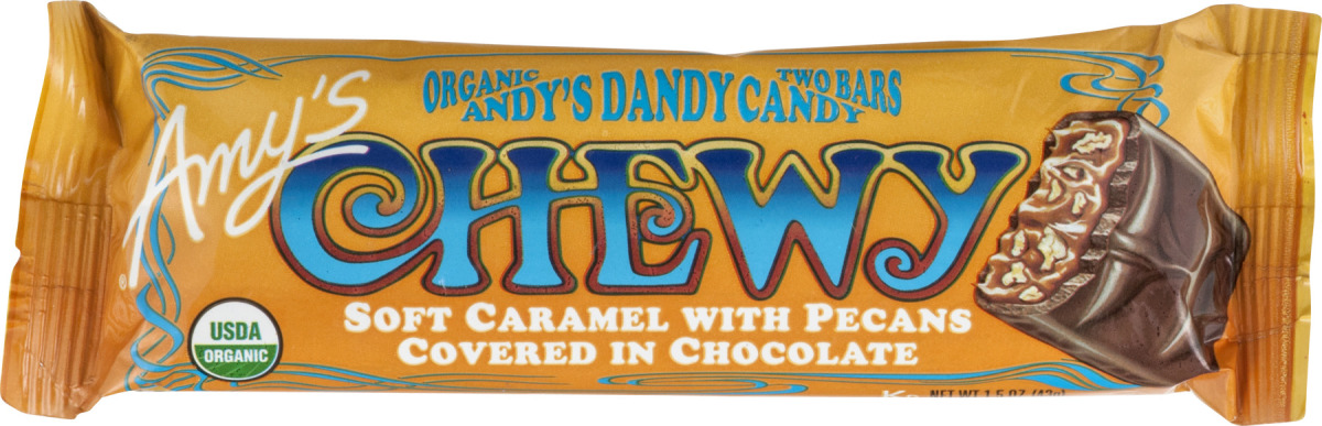 Amy's Organic Andy's Dandy Candy Bars Chewy Amy's(42272003891 ...
