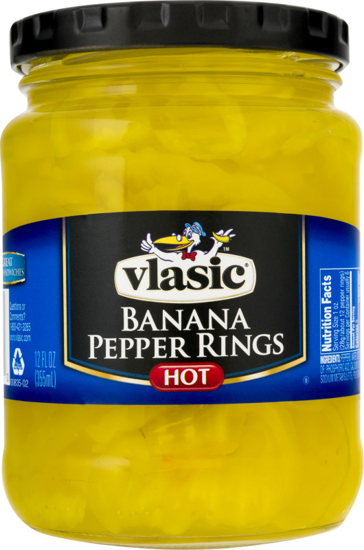 Vlasic Banana Pepper Rings Hot Vlasic(54100008350): customers reviews ...