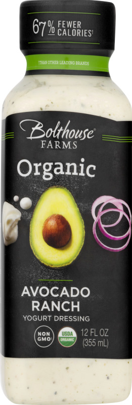 Bolthouse Farms Organic Yogurt Dressing Avocado Ranch Bolthouse Farms ...