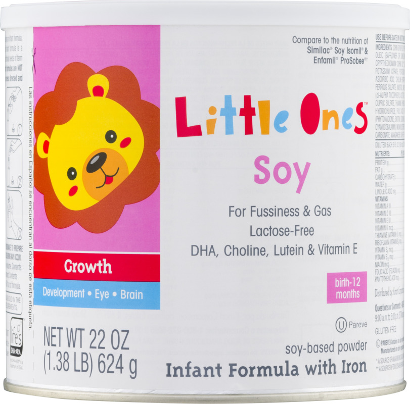 Little Ones Soy Infant Formula With Iron Birth - 12 Months Little Ones ...