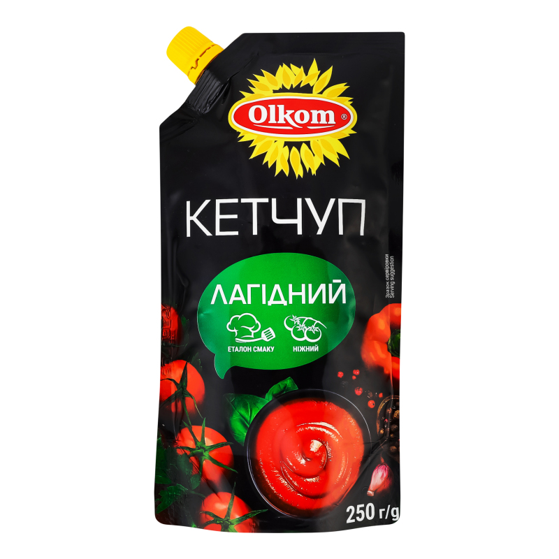 Кетчуп Нежный Olkom д/п 250г Olkom(4820260570848): купить в интернет ...