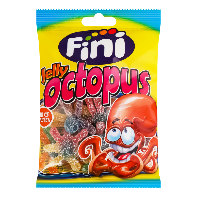 Конфеты желейные Jelly octopus Fini м/у 90г Fini(18410525220545 ...