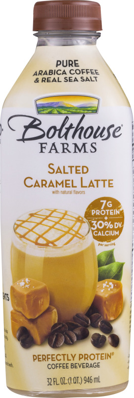 Bolthouse Farms Perfectly Protein Coffee Beverage Salted Caramel Latte ...