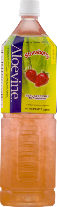 Aloevine Aloe Vera Drink Strawberry Aloevine(896650001661): customers ...