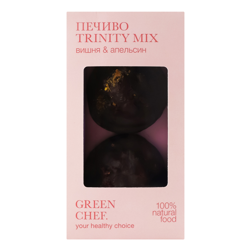 Печенье Вишня&Апельсин Trinity Mix Green Chef к/у 120г Green Chef ...