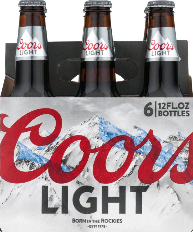 Coors Light Bottles - 6 PK Coors Light(71990300050): customers reviews ...