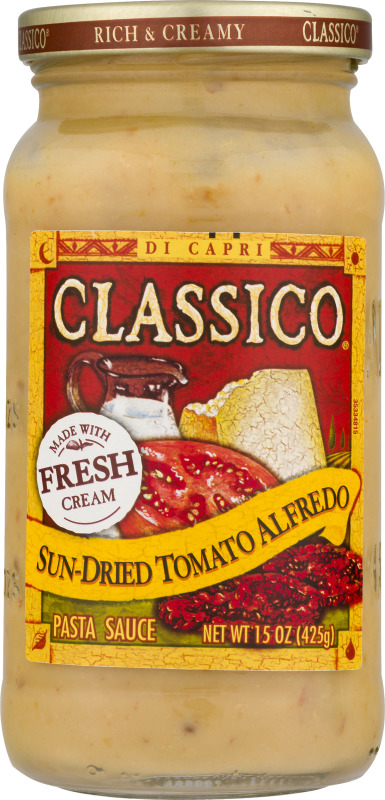 Recipes Using Classico Sun Dried Tomato Alfredo Sauce | Bryont Blog