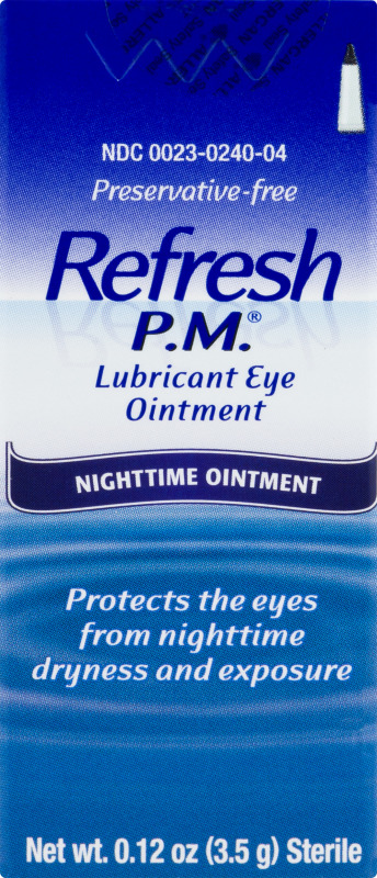 Refresh P.M. Lubricant Eye Ointment Nighttime Refresh(300230667043 ...