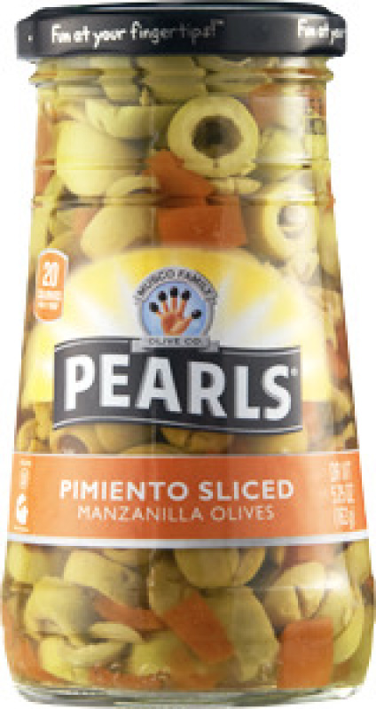 Musco Family Olive Co. Pearls Pimiento Sliced Manzanilla Olives Pearls ...