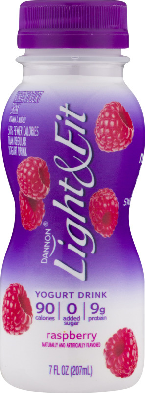 Dannon Light & Fit Nonfat Yogurt Drink Raspberry Dannon(36632038357 ...