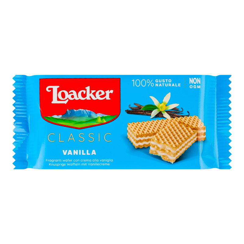 Вафли Vanilla Classic Loacker м/у 45г Loacker(80001249): купить в ...