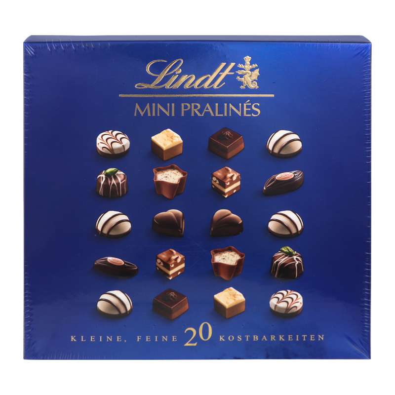 Конфеты шоколадные ассорти Mini Pralines Lindt к/у 100г Lindt ...