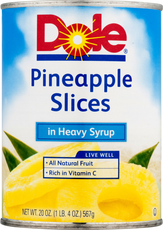 Dole Pineapple Slices in Heavy Syrup Dole(38900001025): customers ...