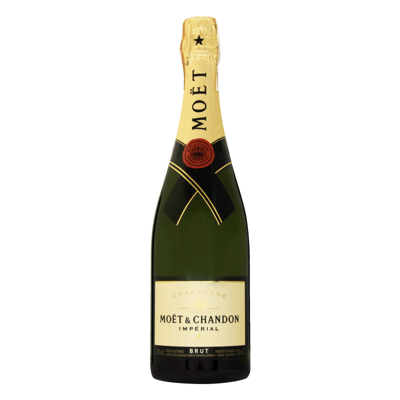 Шампанское 0.75л 12% белое брют Brut Imperial Moet&Chandon бут Moet ...