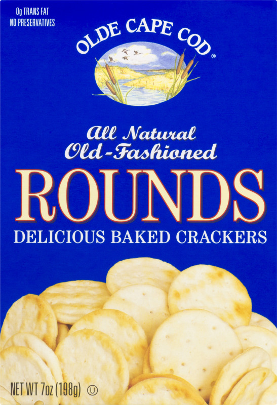 Olde Cape Cod Rounds Delicious Baked Crackers Olde Cape Cod(93215802002 ...