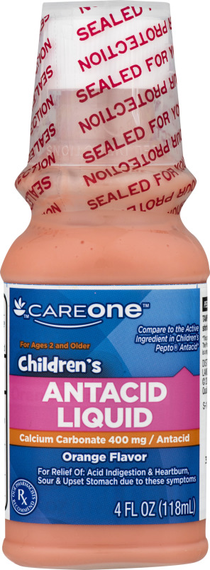 CareOne Children's Antacid Liquid Orange CareOne(341520002540 ...