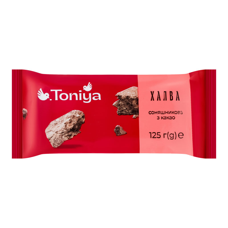 Халва подсолнечная с какао Toniya м/у 125г Toniya(4820208380560 ...