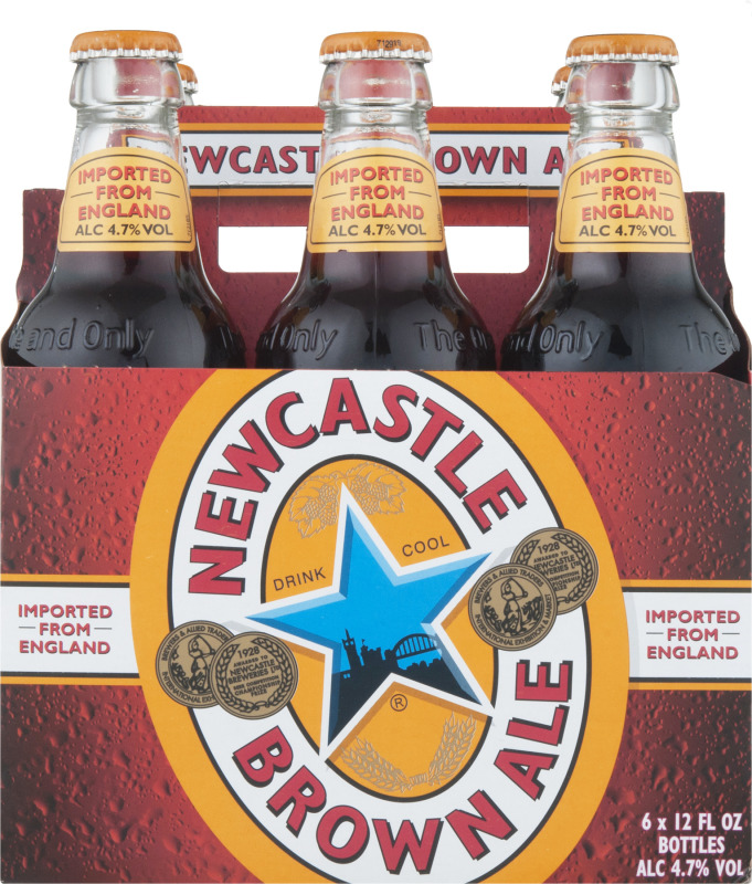 Newcastle Brown Ale Beer Bottles - 6 CT Newcastle(88345100050 ...