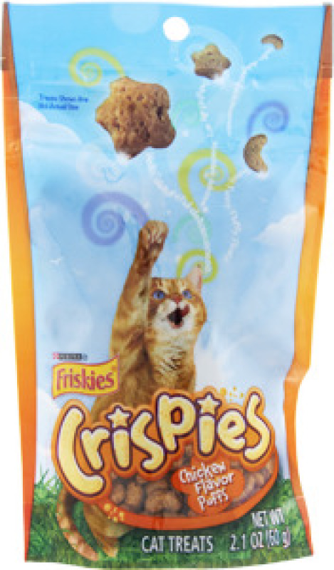 Purina Friskies Crispies Chicken Flavor Puffs Cat Treats Friskies ...