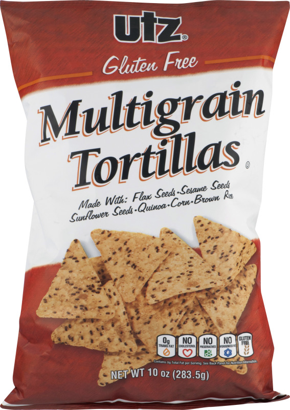 Utz Gluten Free Multigrain Tortilla Chips Utz(41780003775): customers ...