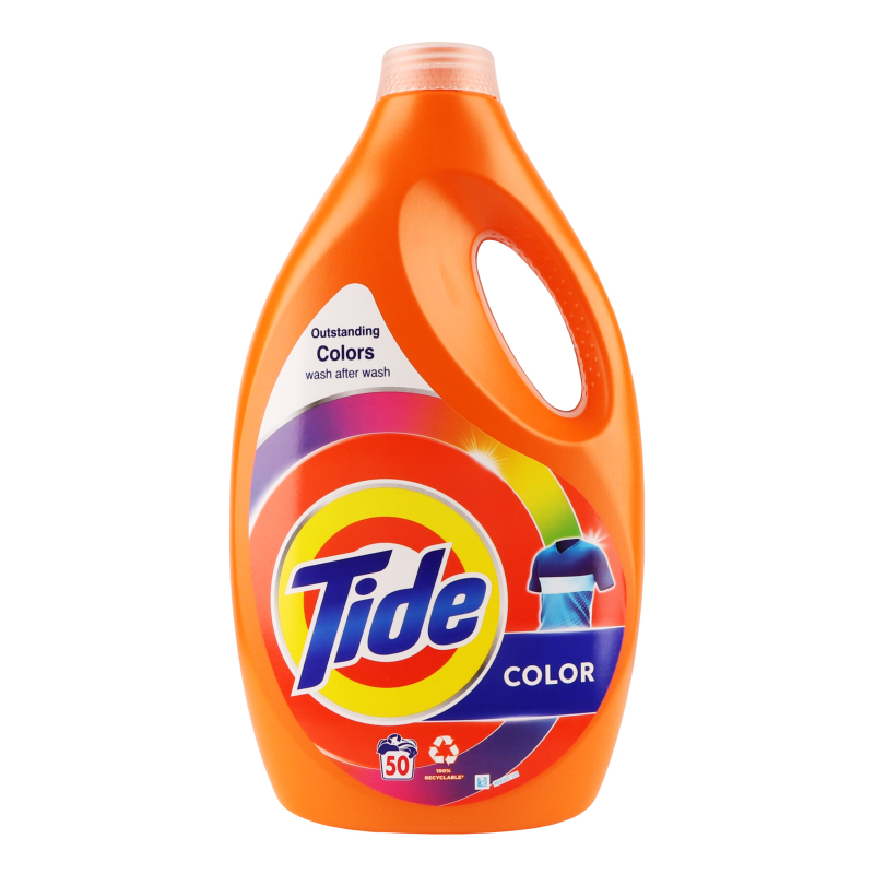 Средство моющее жидкое синтетическое Color Tide 2.5л Tide(8006540879467 ...